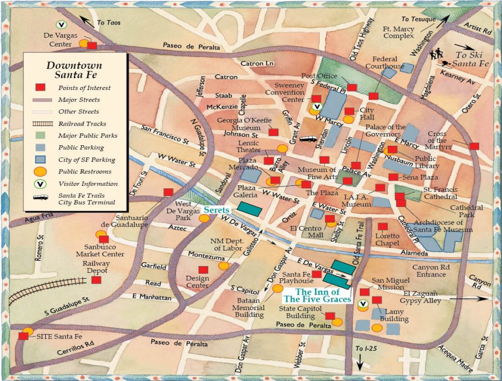 Explore Santa Fe, New Mexico | The Inn of the Five Graces